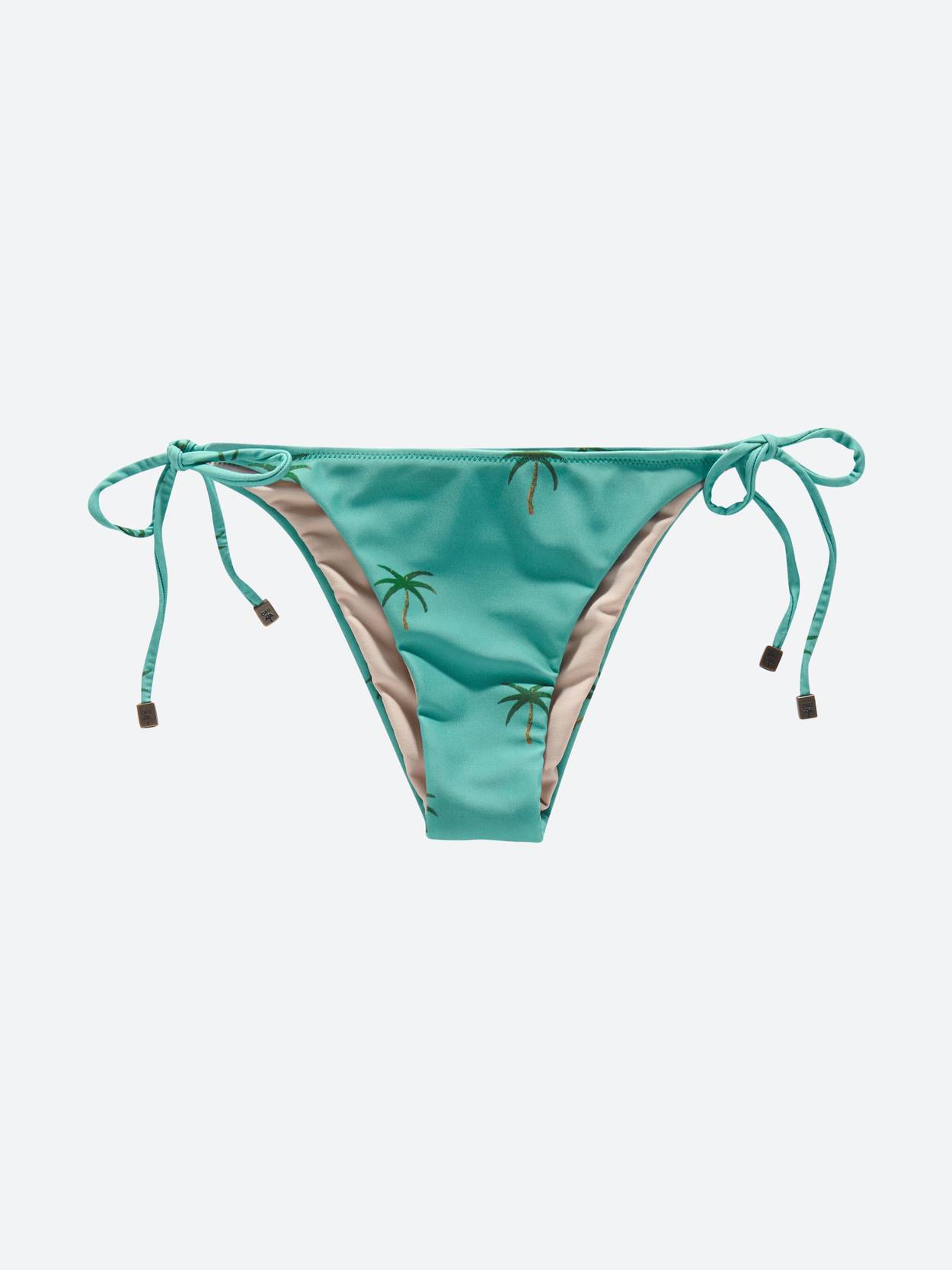 Blue Palm Triangle Bikini - Bikiniunderdel | OAS